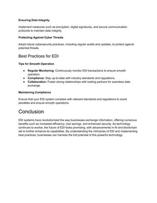 EDI Systems Guide Modern EDI and Costco EDI: Step-by-Step | PDF