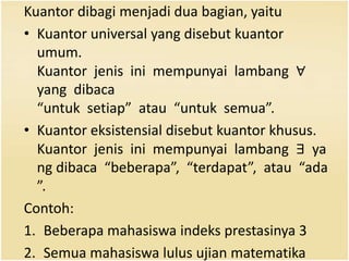 Tautologi, Kontradiksi, Kontingensi, Konvers, Invers, Kontrapositif ...