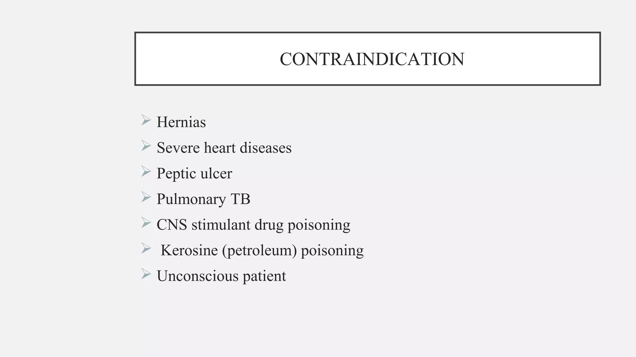 Emetics and Anti-emetics (Pharmacology III) | PPT
