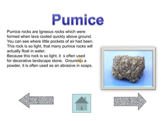 Pumice In The Rock Cycle