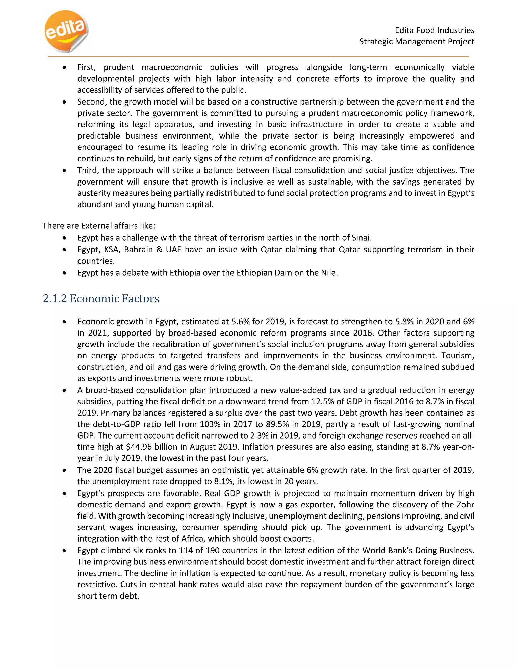 Edita final project - mba - s3 - group f | PDF
