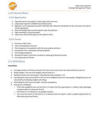 Edita final project - mba - s3 - group f | PDF