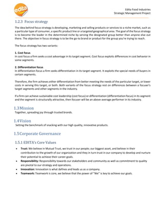 Edita final project - mba - s3 - group f | PDF