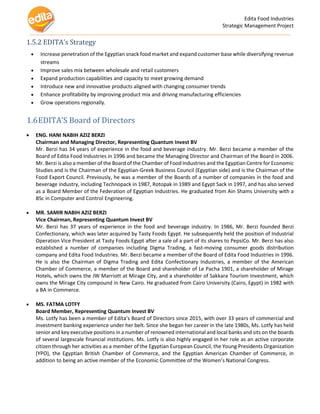 Edita final project - mba - s3 - group f | PDF