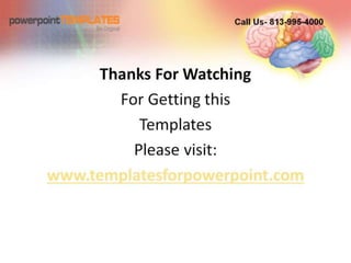 Editable animated brain anatomy powerpoint template | PPTX