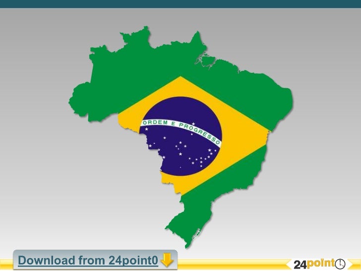 PPT Map of Brazil