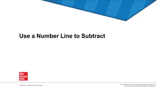 Editable Lesson Presentation_Use a Number Line to Subtract (1).pptx