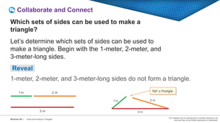 Use Side Lengths and Angle Measures to Draw and Analyze Triangles.pptx