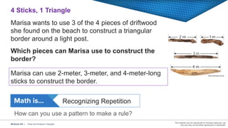 Use Side Lengths and Angle Measures to Draw and Analyze Triangles.pptx