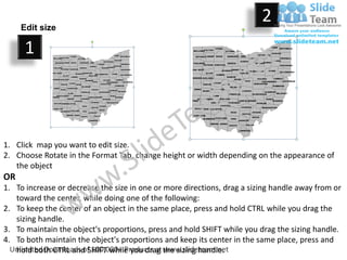 Editable vector business usa ohio state and county powerpoint maps ...