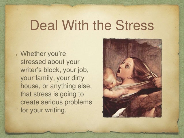 Edita Kaye - How to Reduce Writer's Stress Edita Kaye - How to Reduce Writer's Stress