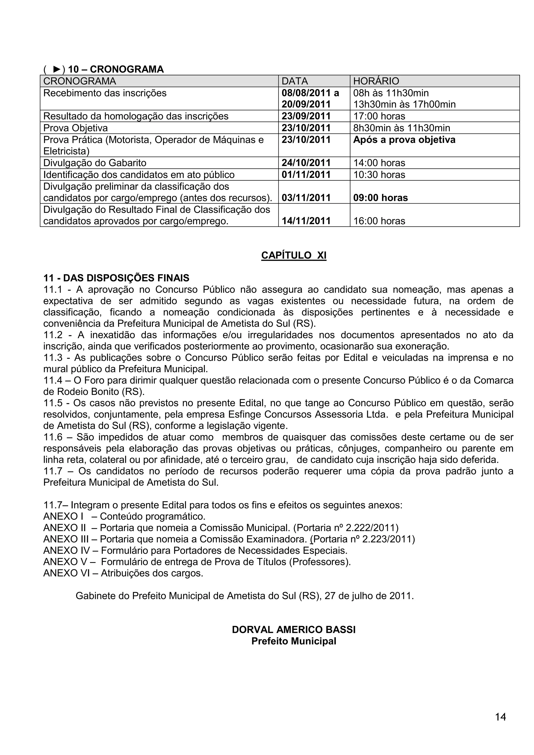 Editalconcurso público 001 retificado | PDF