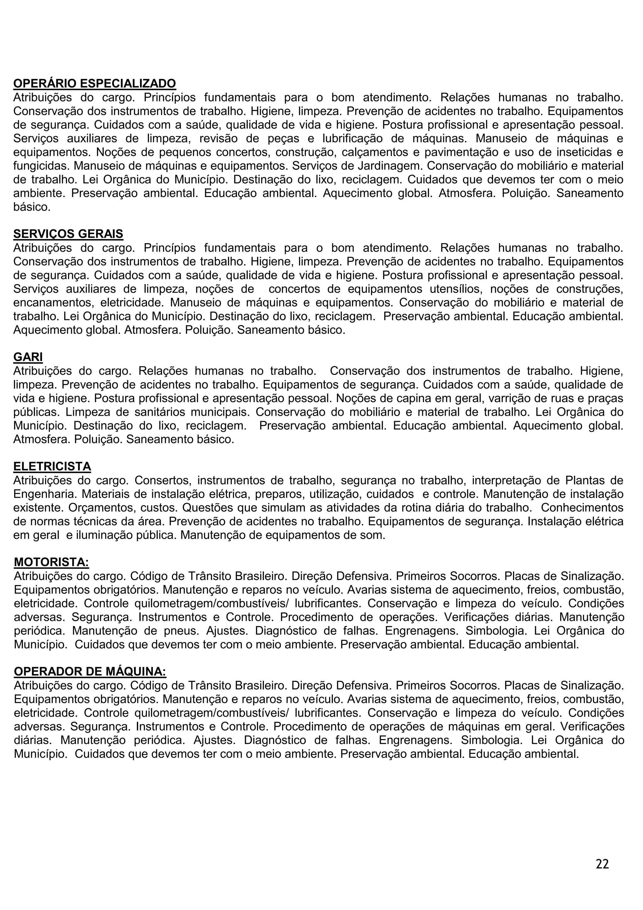 Editalconcurso público 001 retificado | PDF