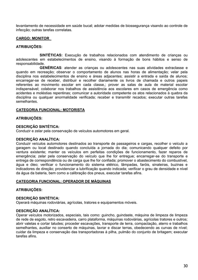 Editalconcurso público 001 retificado | PDF