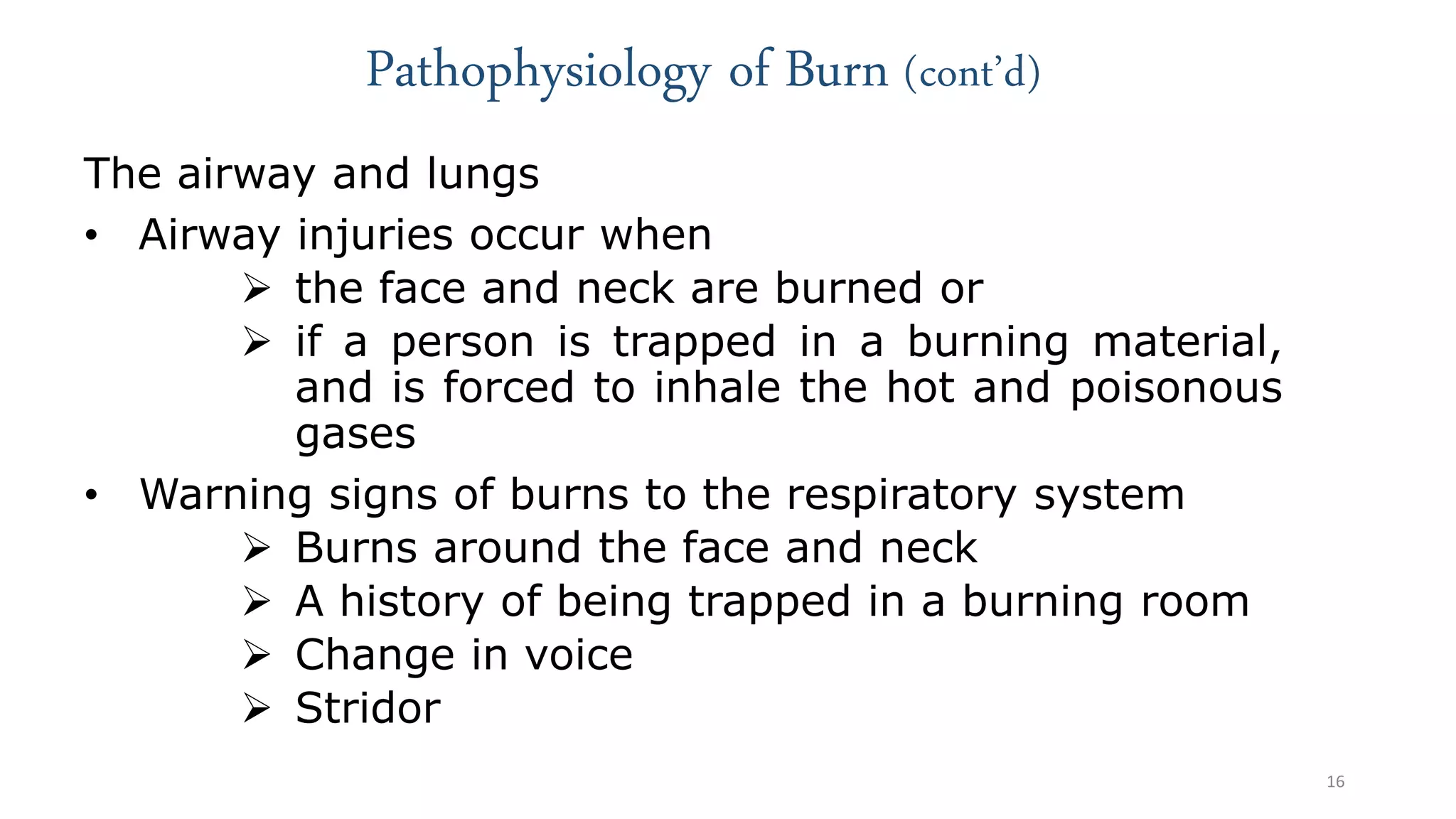 Classification, Principles, assessment and management of burn | PPTX