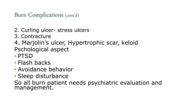 Classification, Principles, assessment and management of burn | PPTX | First Aid | Injuries