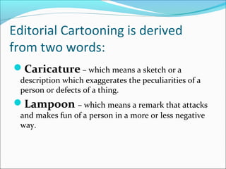Edit cartooning | PPT