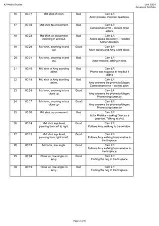 Edit Decision List | DOCX