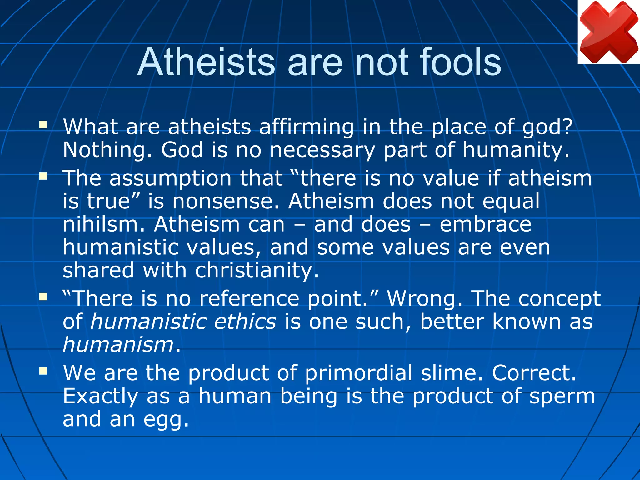 Atheism revisited | PPT