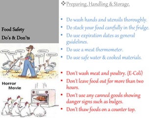 Chicken, Poultry and Food Safety | PPTX