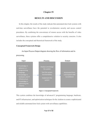 Edited-Automated Door Lock with Realtime Surveilance Chapter 1 to 5 ...