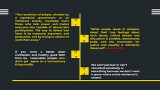 cancel culture in racial & queer communities of black | PPT