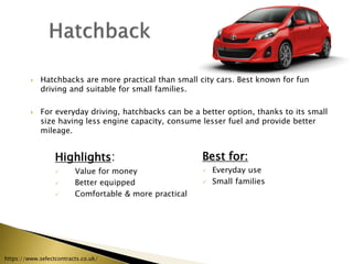 Car Body Style Guide | PPTX