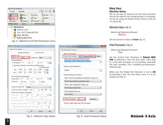 Roland: 3-axis Set-Up Positional & Flip Milling | PDF