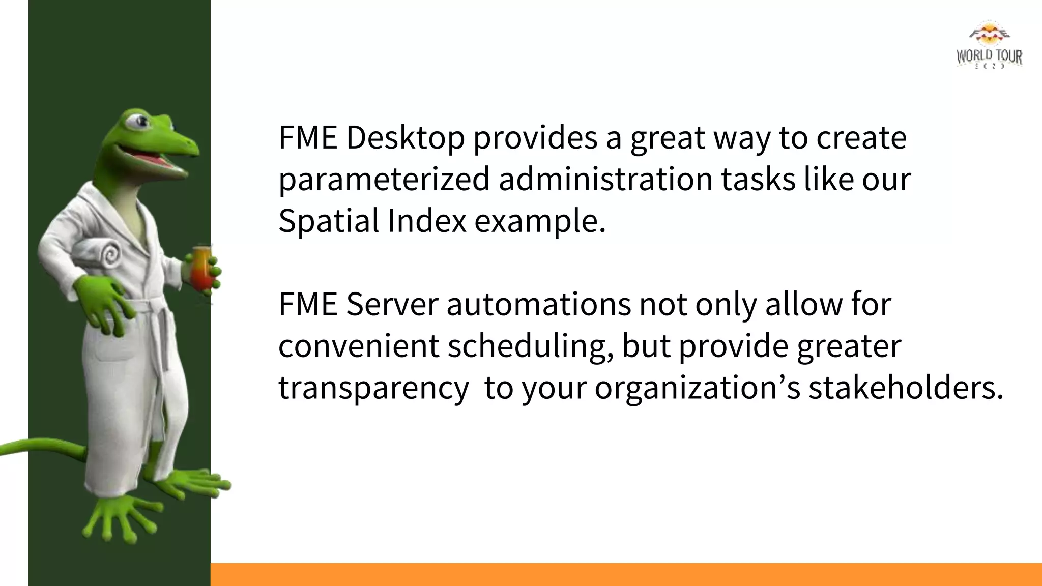 System Administration Using FME | PPTX