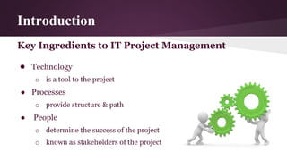 The Human Side of Project Management | PPTX