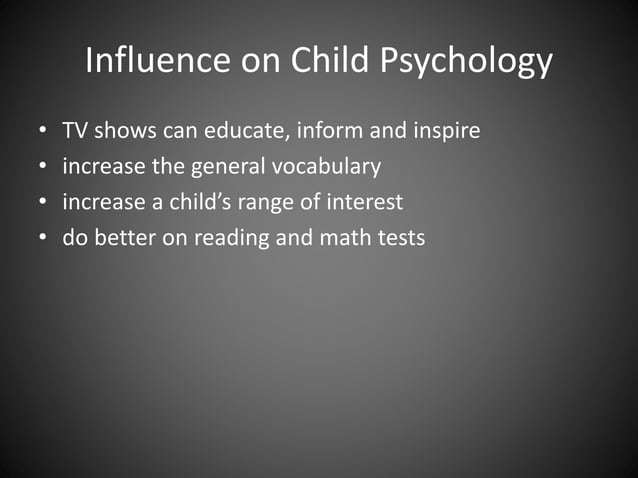 Television violence how effects on children | PPTX