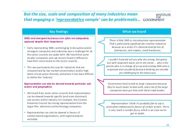 Creating and sustaining an effective strategic dialogue with business