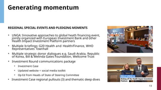 WHO Investment Case 2025–2028 and latest on the WHO Investment Round | PPT