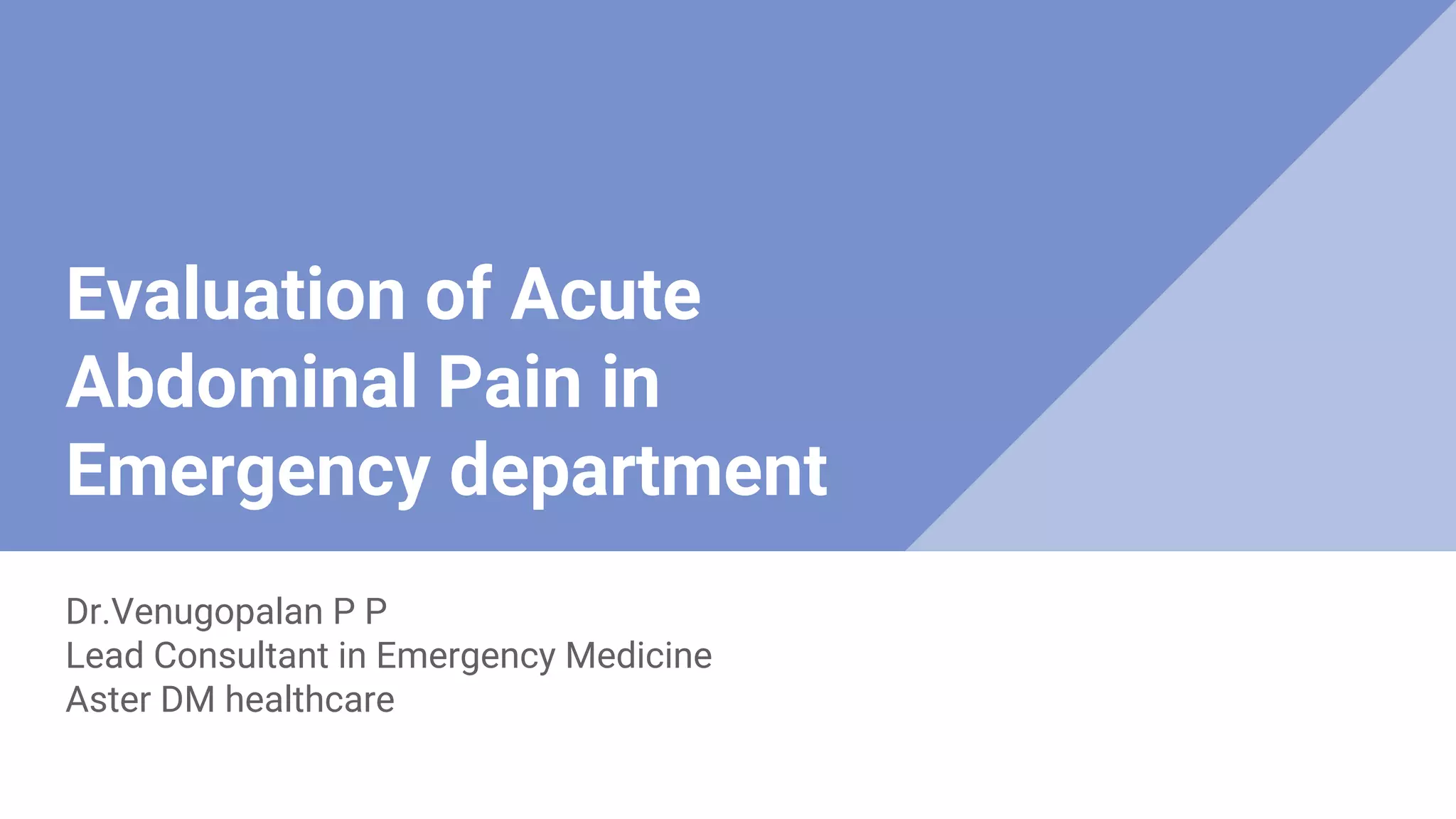 Acute abdominal pain evaluation in emergency department | PDF