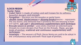 arts and crafts of luzon g7 | PPTX | Women\'s Outerwear | Women\'s Clothing