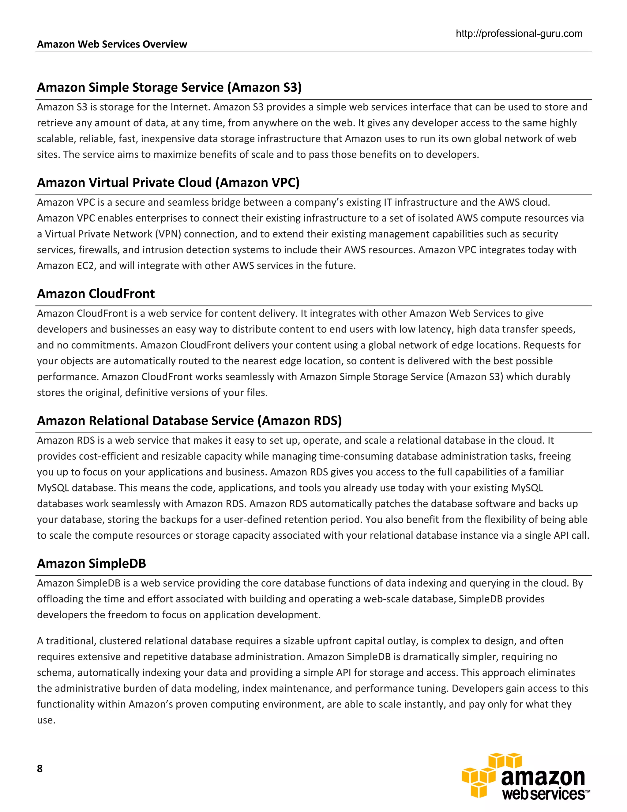 introduction to AWs | PDF