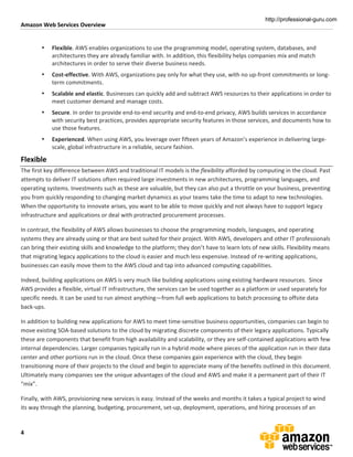 introduction to AWs | PDF