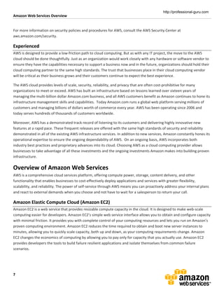 introduction to AWs | PDF