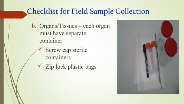 Collection and Handling of Specimens for Laboratory Diagnosis | PPT