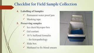 Collection and Handling of Specimens for Laboratory Diagnosis | PPT