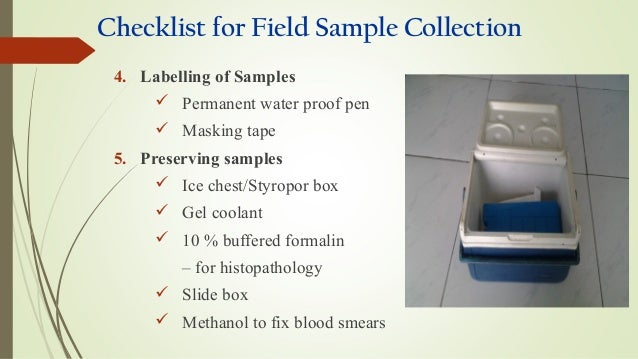 Collection and Handling of Specimens for Laboratory Diagnosis