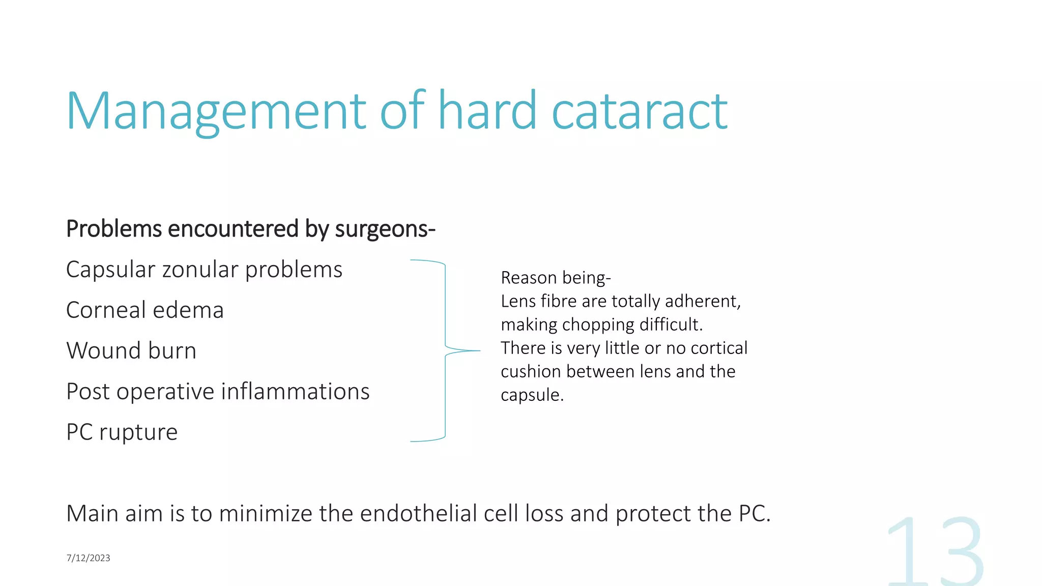 Complex cases in Cataract surgery and its management.pptx