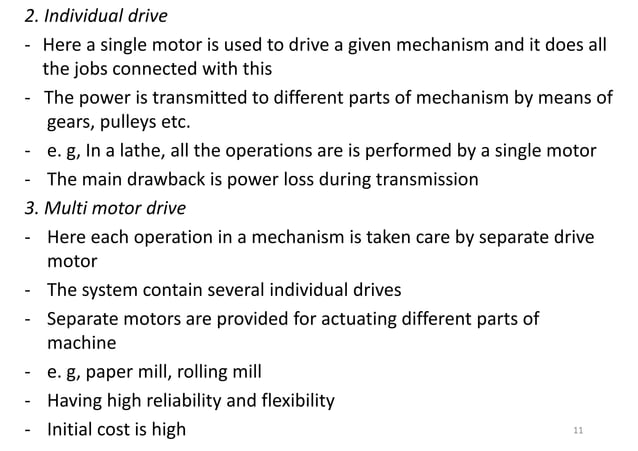 Concept And Dynamics Of Electric Drive - Block Diagrams And Equations | PPT
