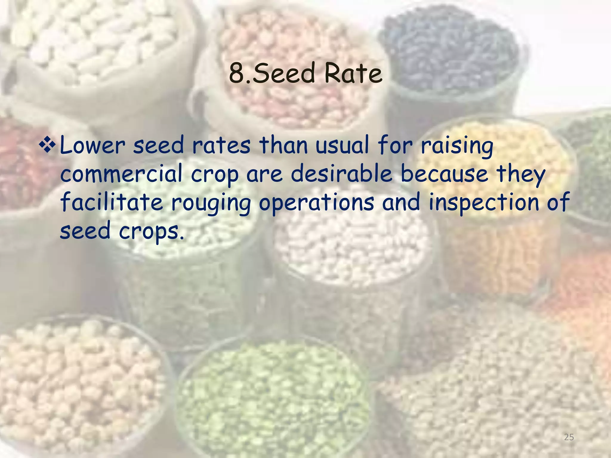 Principles of vegetable seed production | PPTX