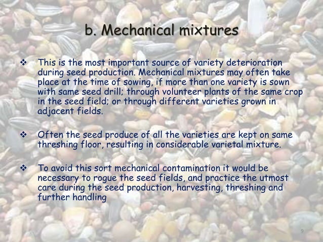 Principles of vegetable seed production | PPTX | Agriculture | Industries