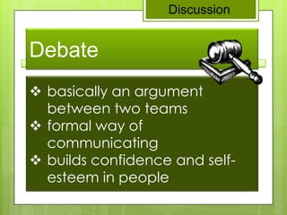 Debate (Classroom Instruction) | PPTX