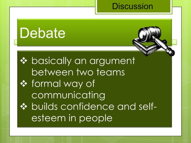 Debate (Classroom Instruction) | PPTX