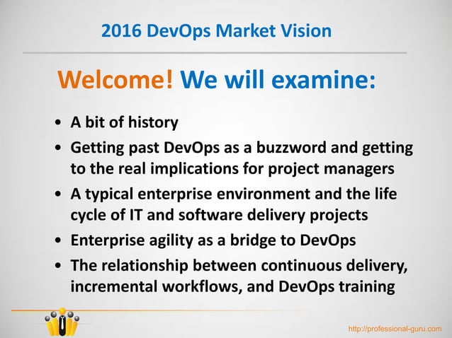 introduction to DEVOPS | PPT