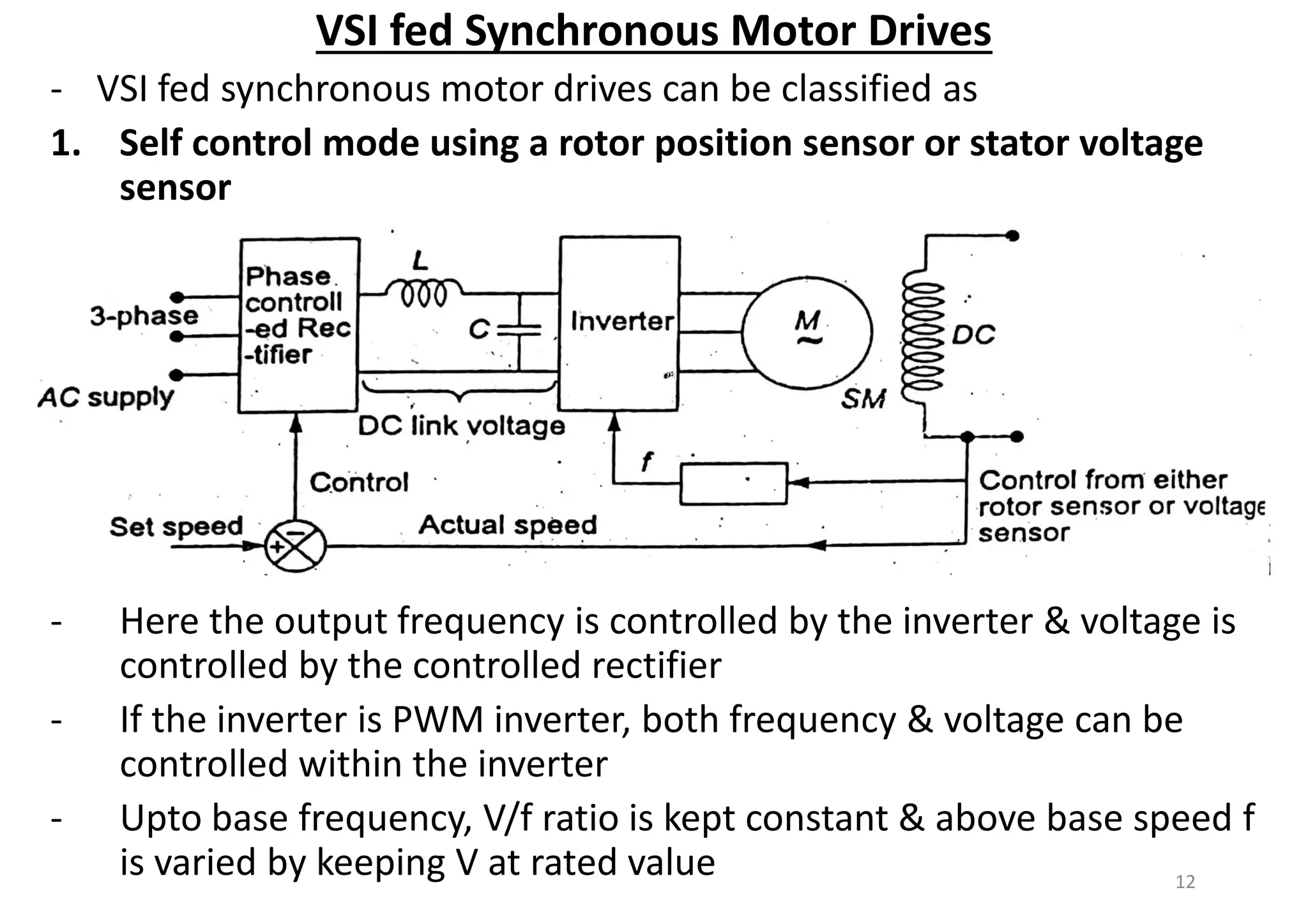 Speed Control Of Synchronous Motor - Synchronous Reluctance Motor | PDF