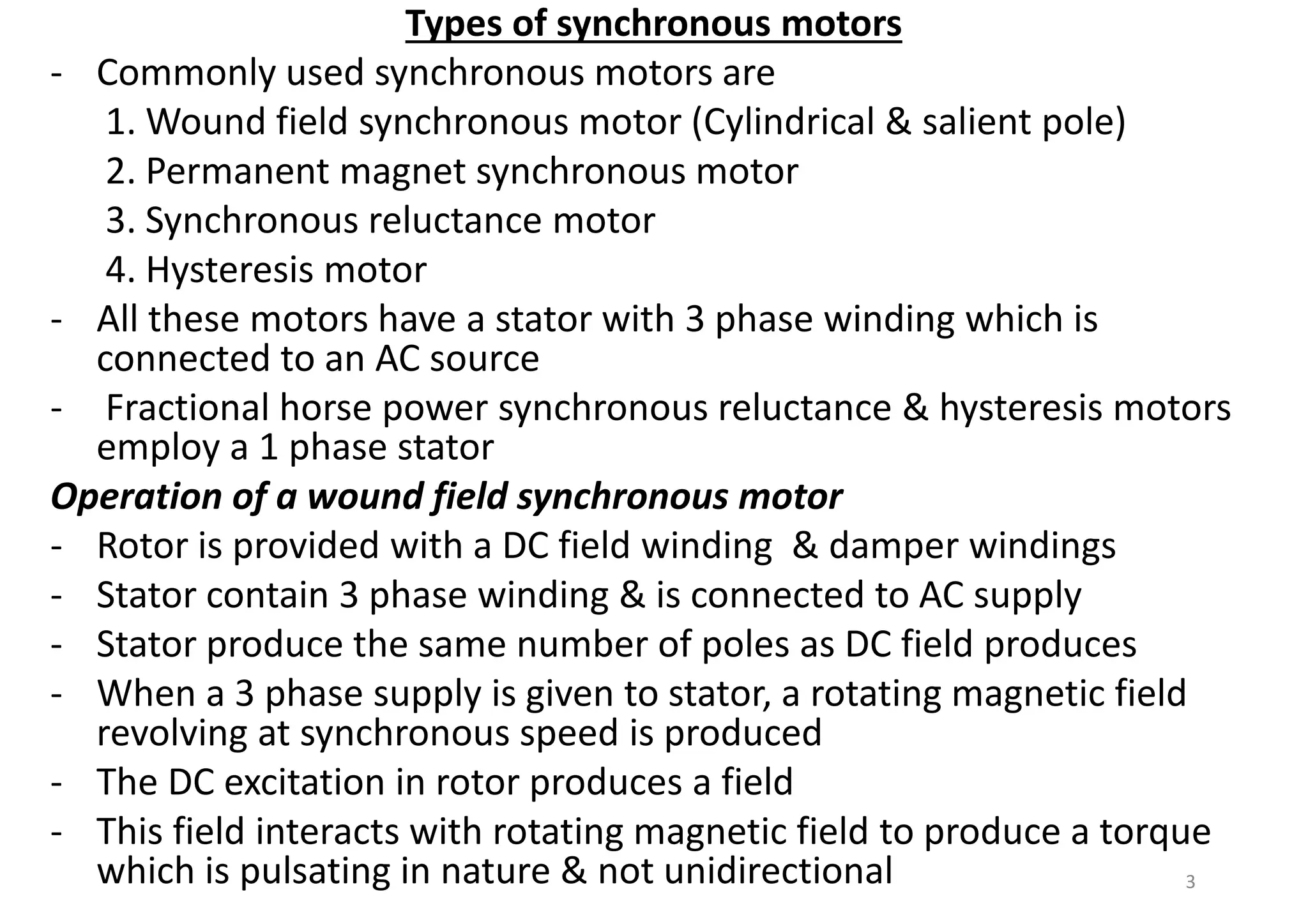 Speed Control Of Synchronous Motor - Synchronous Reluctance Motor | PDF